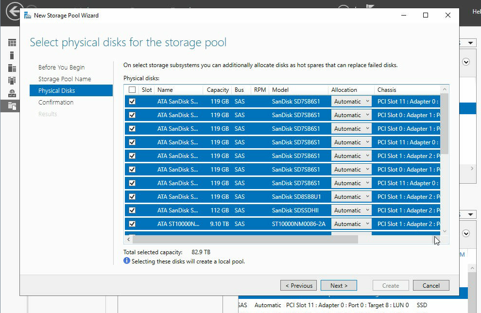 Kb450193 Creating Mirror Accelerated Parity Volumes And Storage Tiers In Storage Spaces