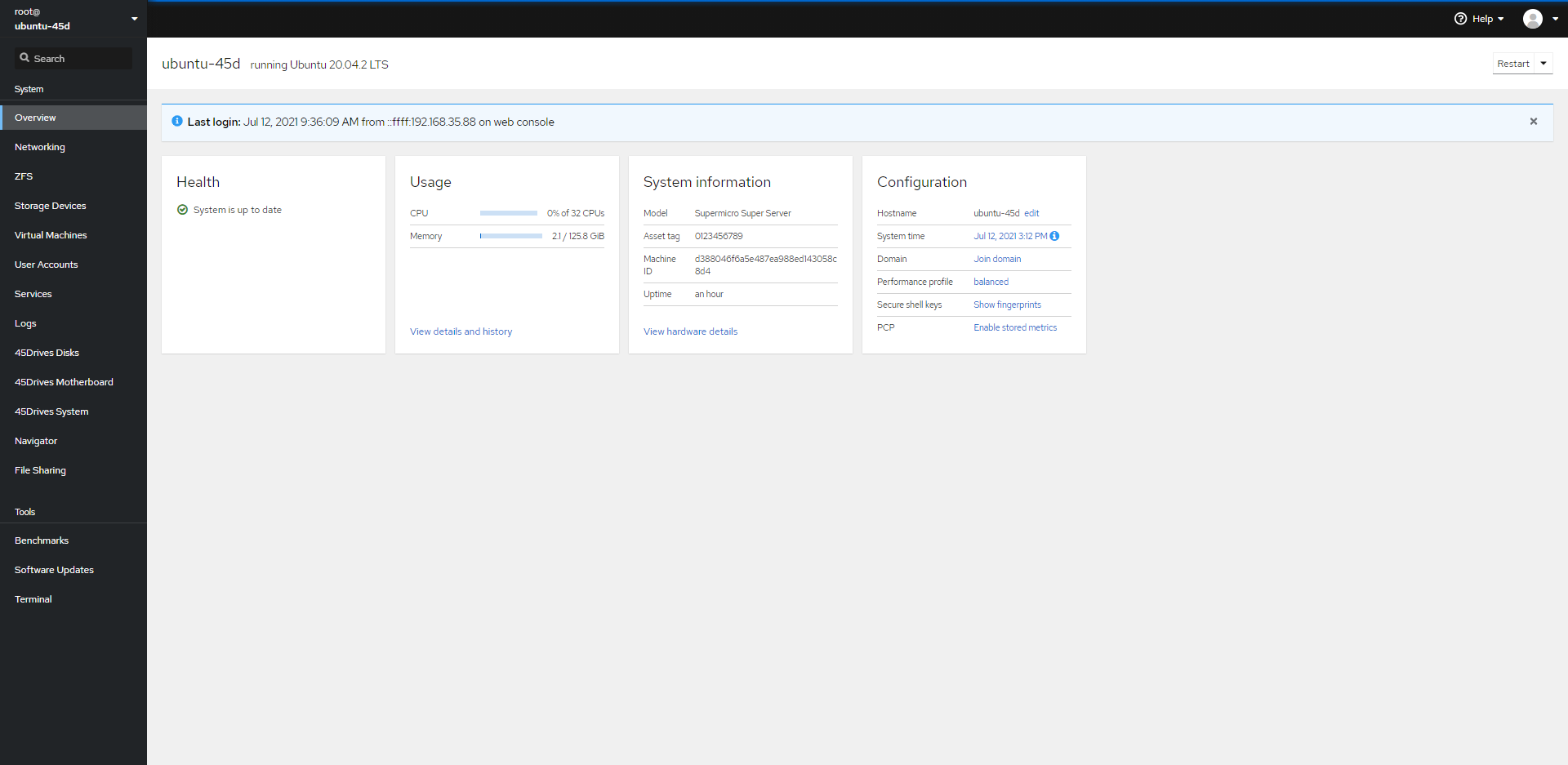 KB450281 – Managing SMB in Houston UI – 45Drives Knowledge Base