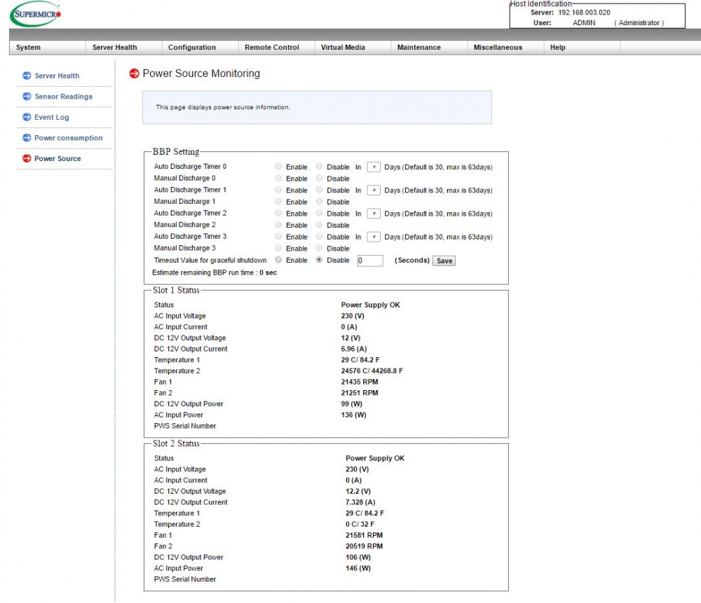 KB450030 – How can I monitor my PSU statistics – 45 Drives Knowledge Base