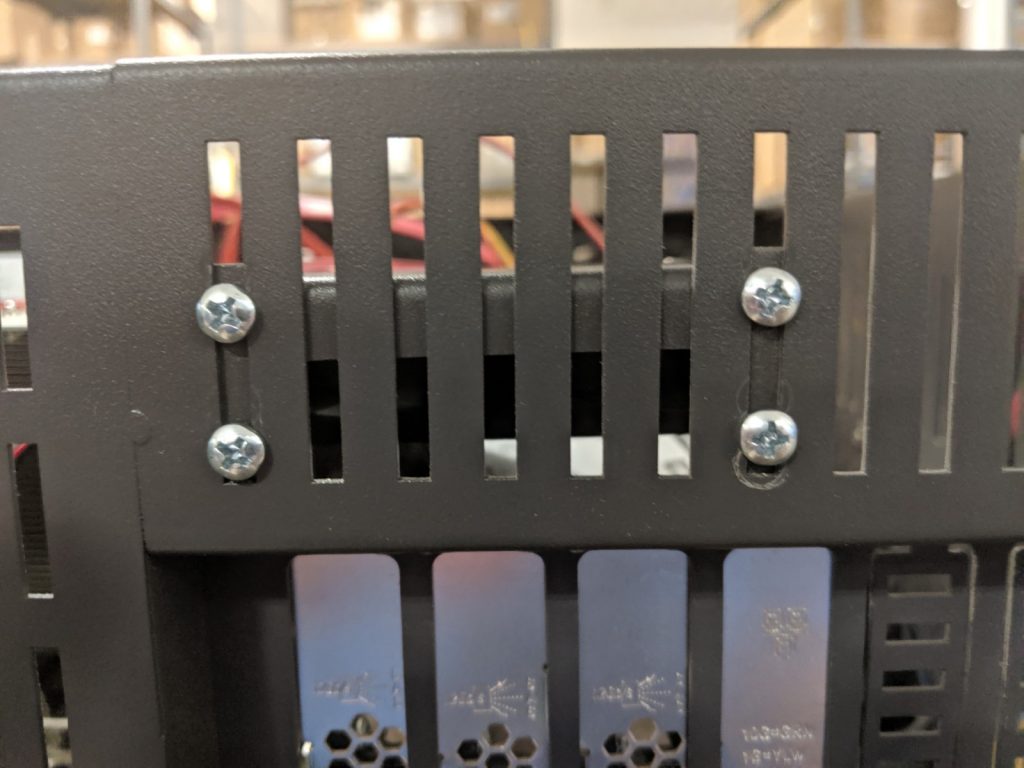 KB450171 - How to install cantilever fan mounts - 45Drives Knowledge Base